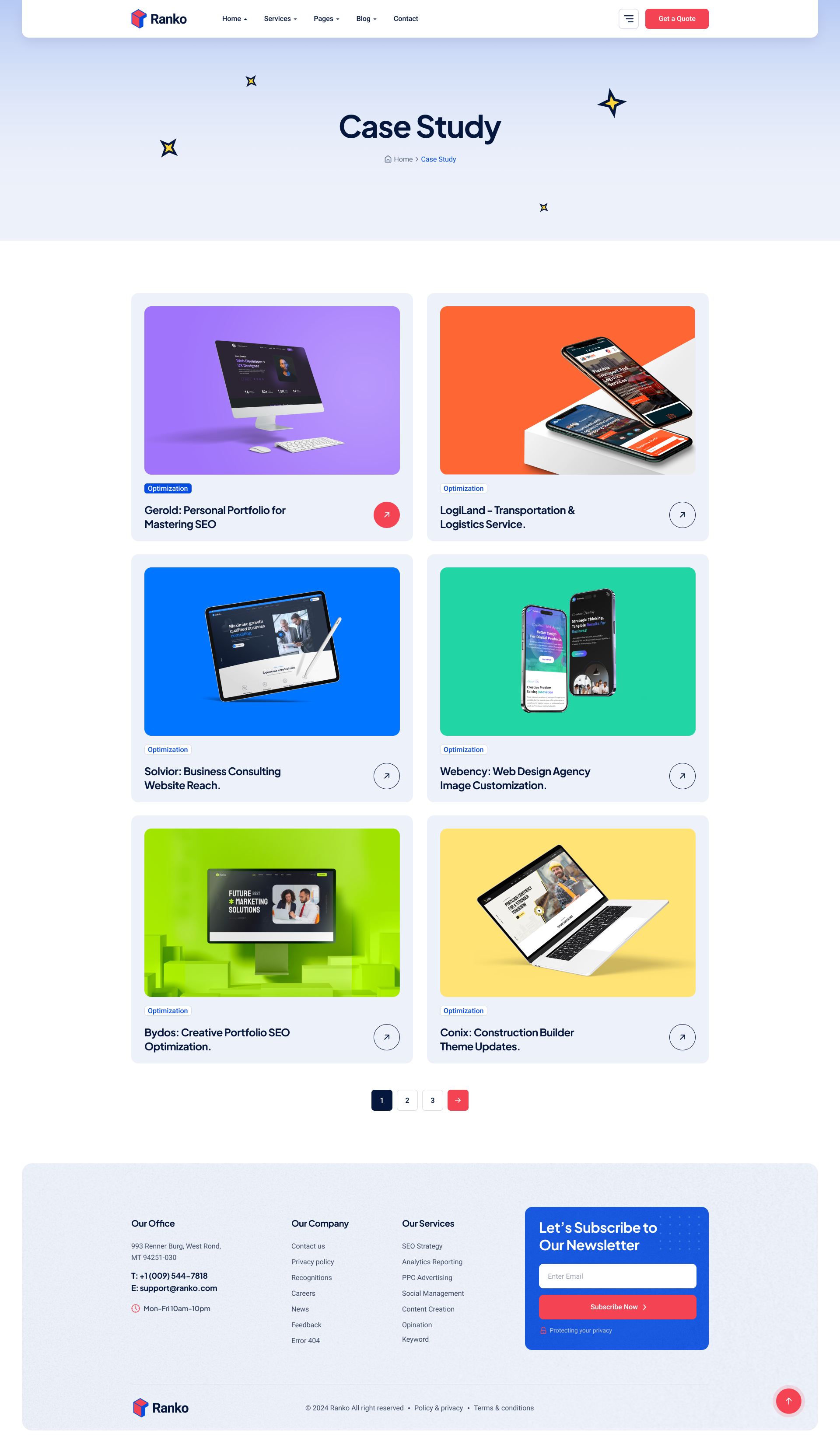 Ranko - SEO & Digital Marketing Figma Template by Theme-Junction | ThemeForest